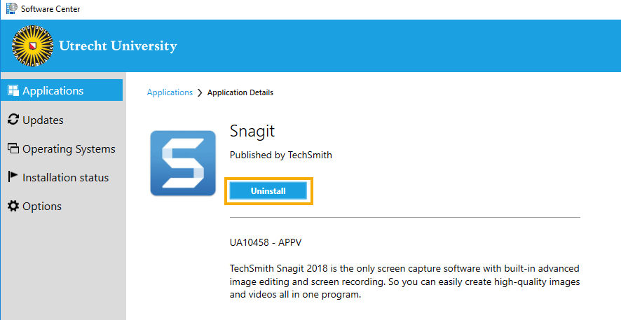Software installation | UU Manuals