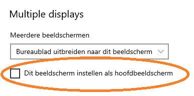 Meerdere beeldschermen instellen (Windows 11) | UU Handleidingen